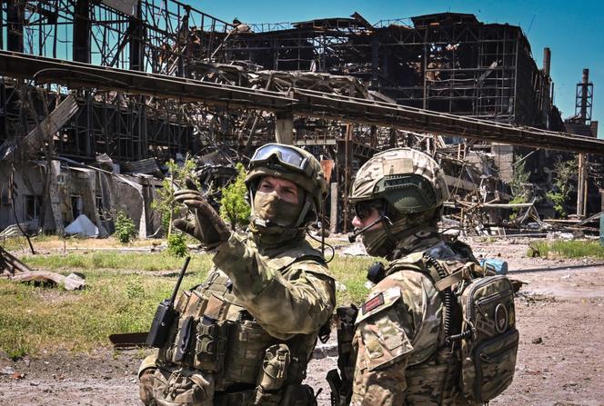 Visiting the Azovstal tunnels, Mariupol's last stronghold transformed ...