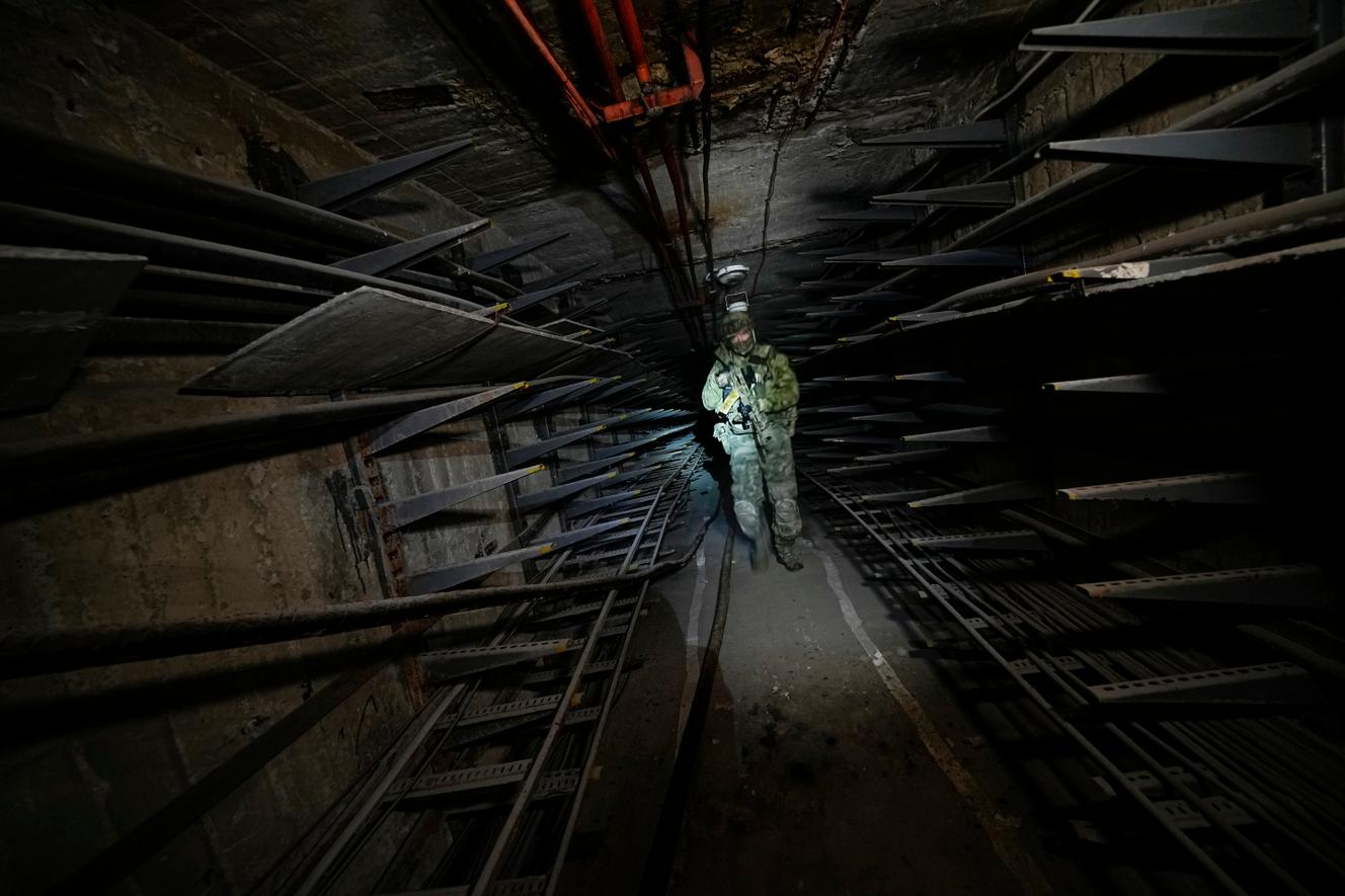 Visiting the Azovstal tunnels, Mariupol's last stronghold transformed ...