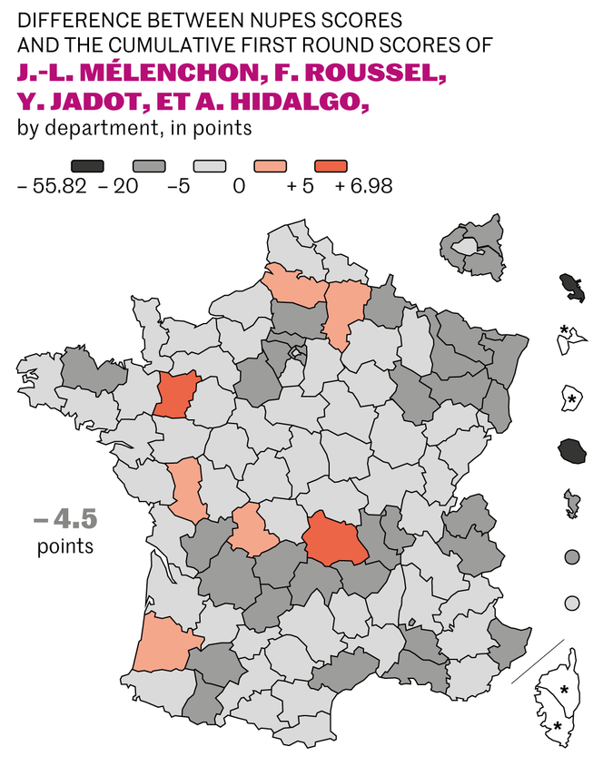 French legislative elections: Understanding the first round in maps and ...