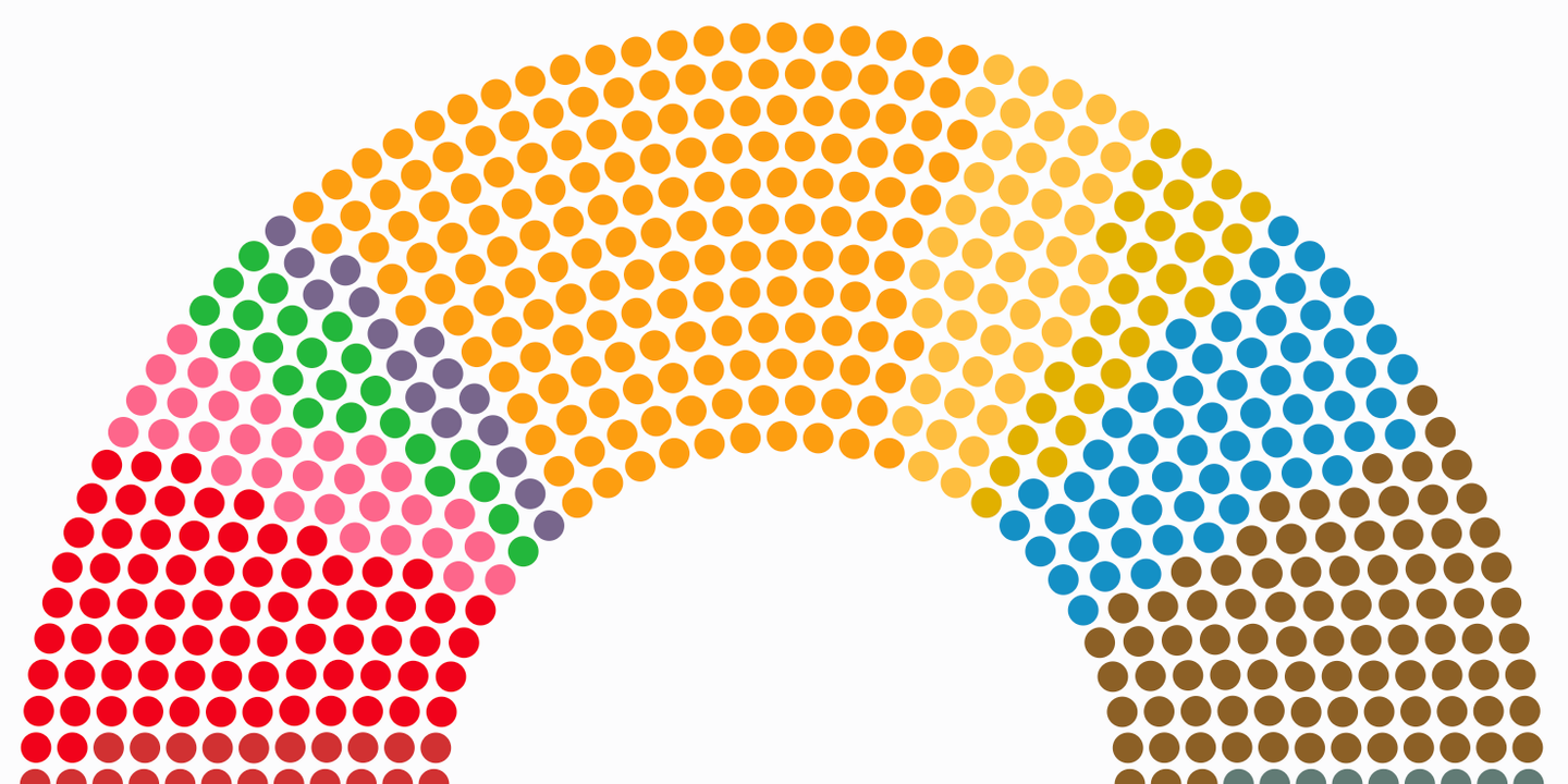 Découvrez la nouvelle Assemblée nationale et ses 577 députés