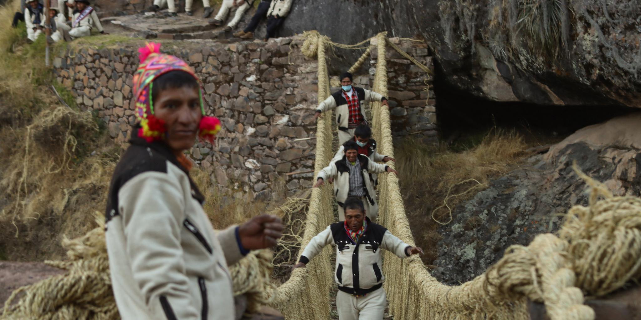 Q'eswachaka: Rebuilding the last Inca bridge in Peru