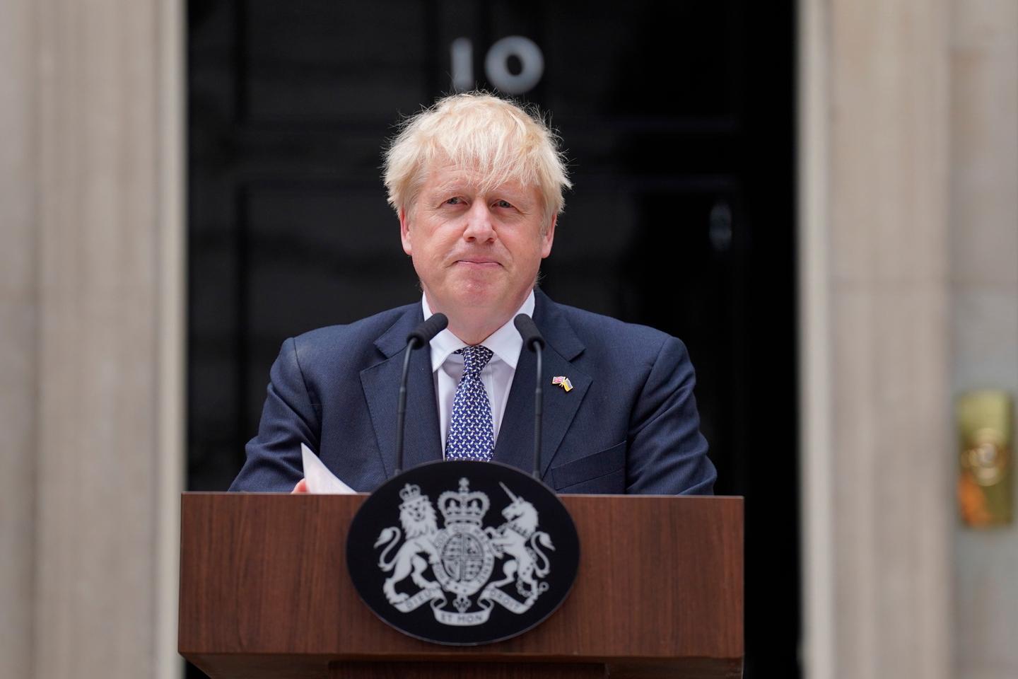 Boris Johnson resigns as Conservative Party leader, remains as prime ...