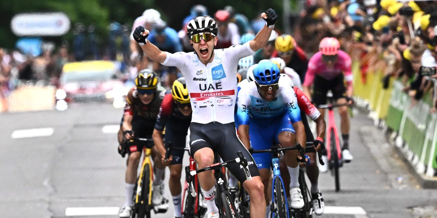 Revivez la 6e étape du Tour de France : Tadej Pogacar s’impose et s ...