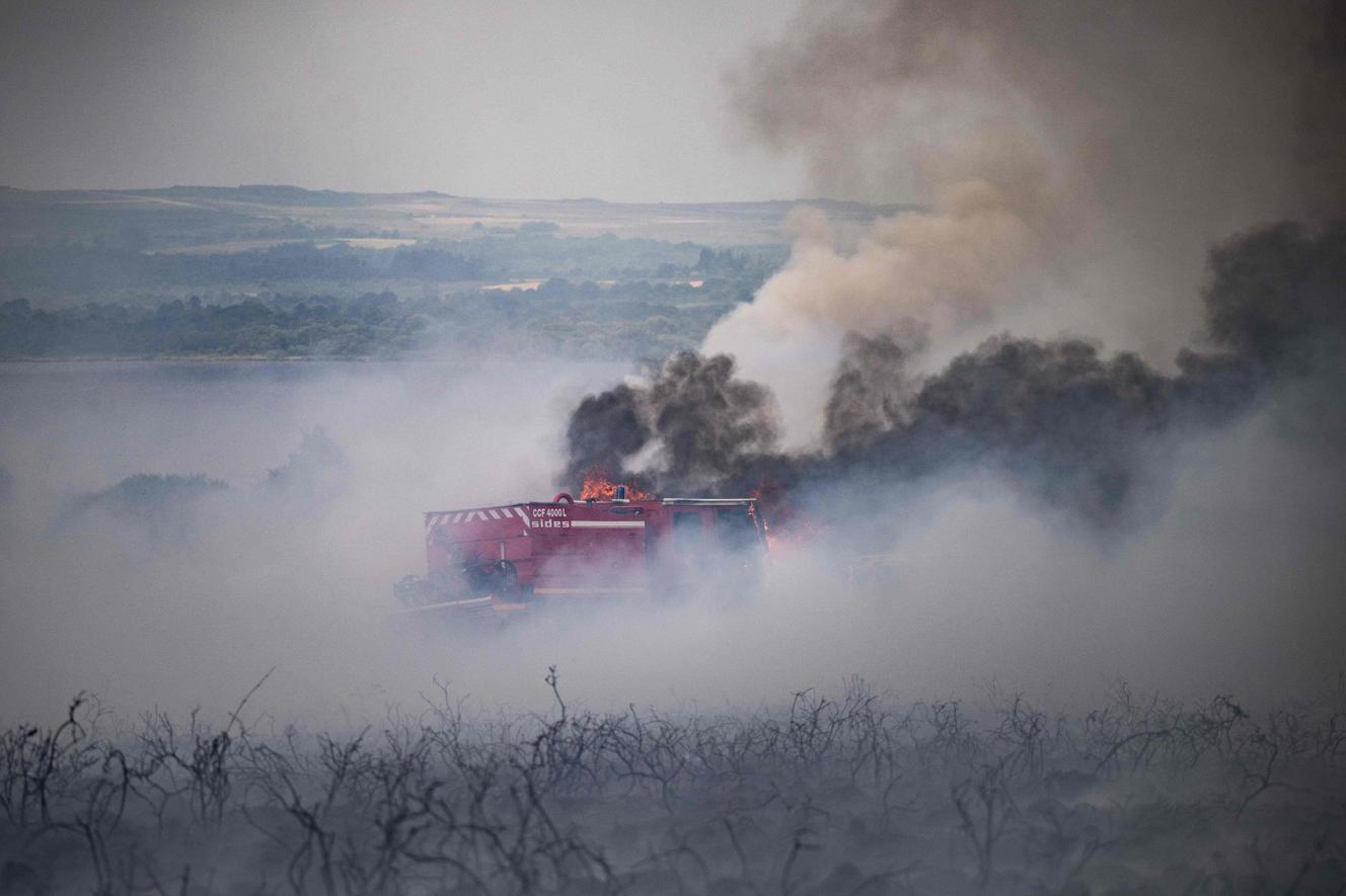 L’incendie dans les monts d’Arrée, en Bretagne, est « maîtrisé