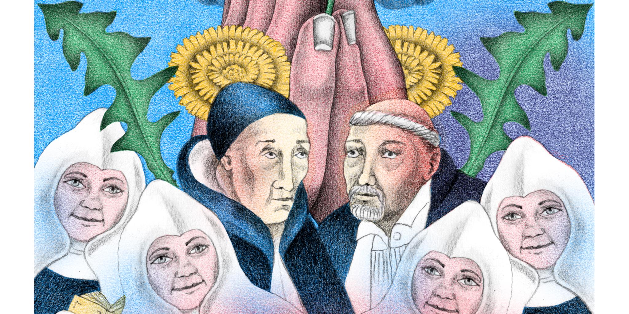 Deux religieux du Moyen Age influencés par des femmes libres