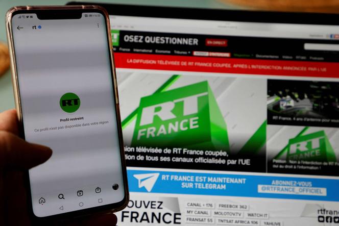 European court upholds ban on Russian news network RT France