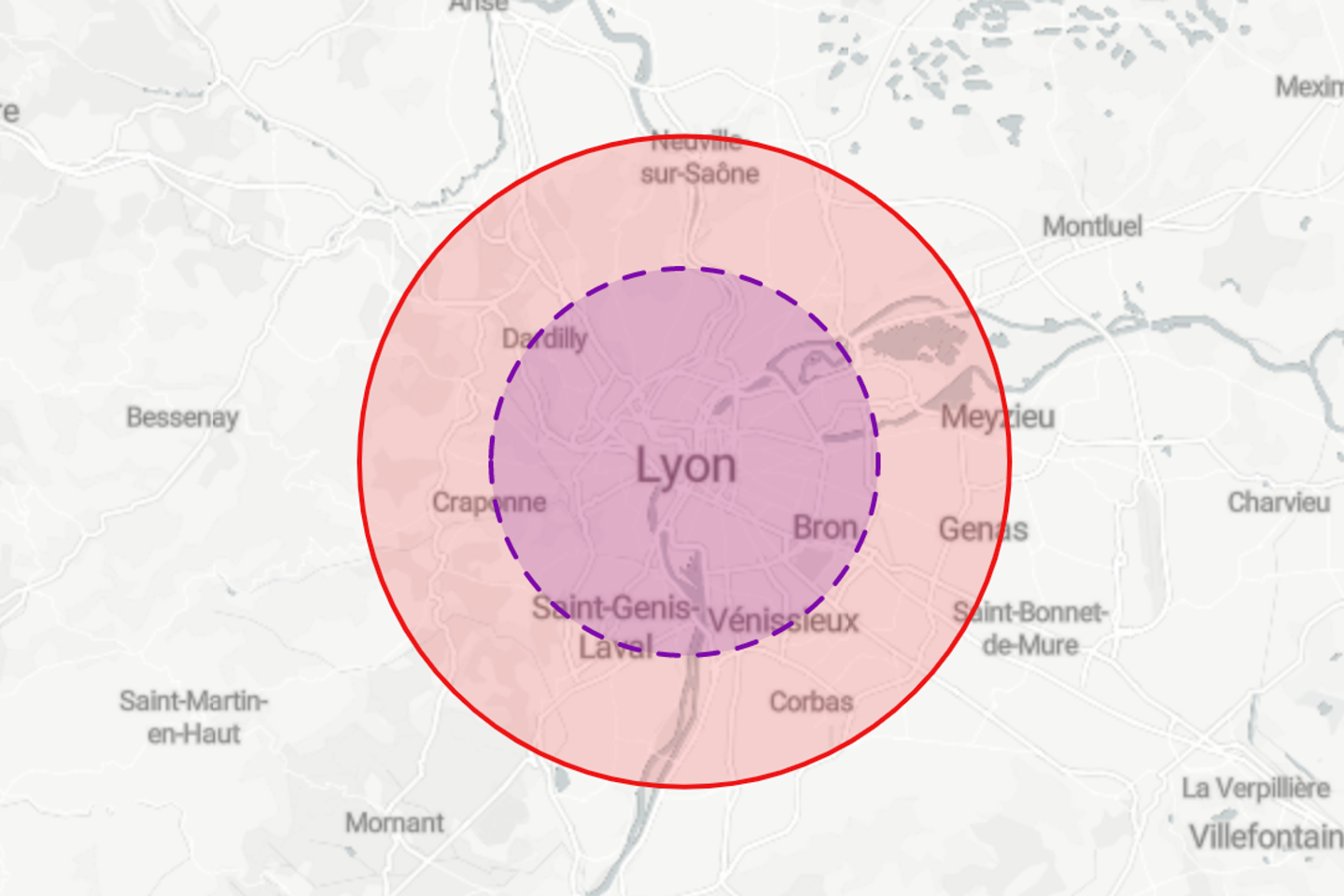 Une carte pour visualiser la taille des feux de forêt par rapport à ...
