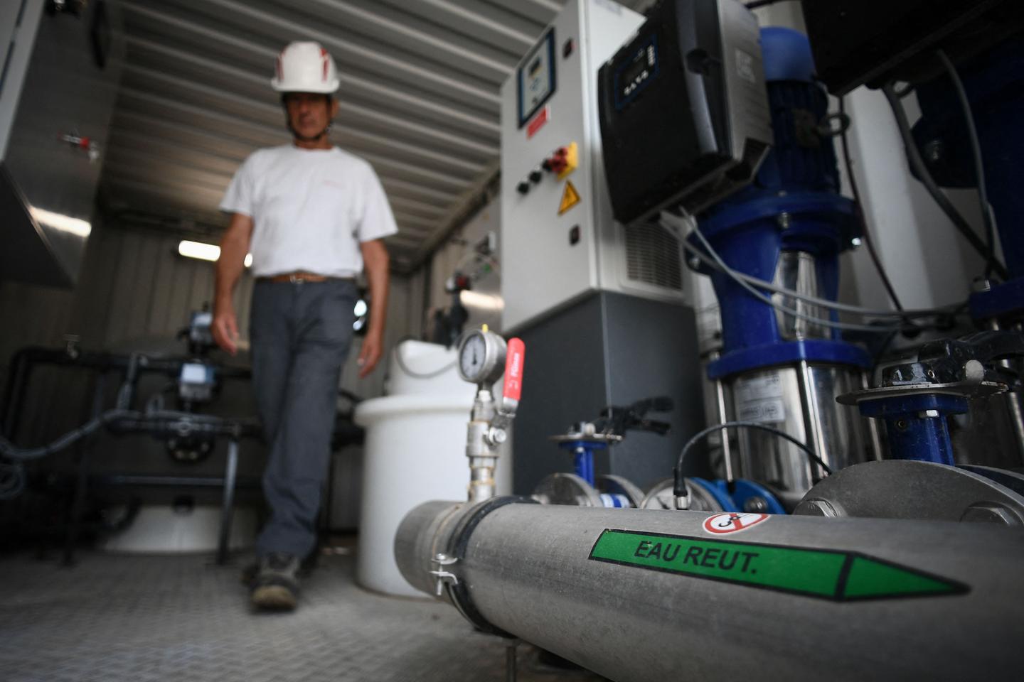 French industry faced with the threat of water scarcity