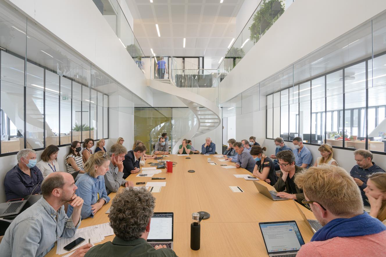 La conférence de rédaction du « Monde », un rituel quotidien