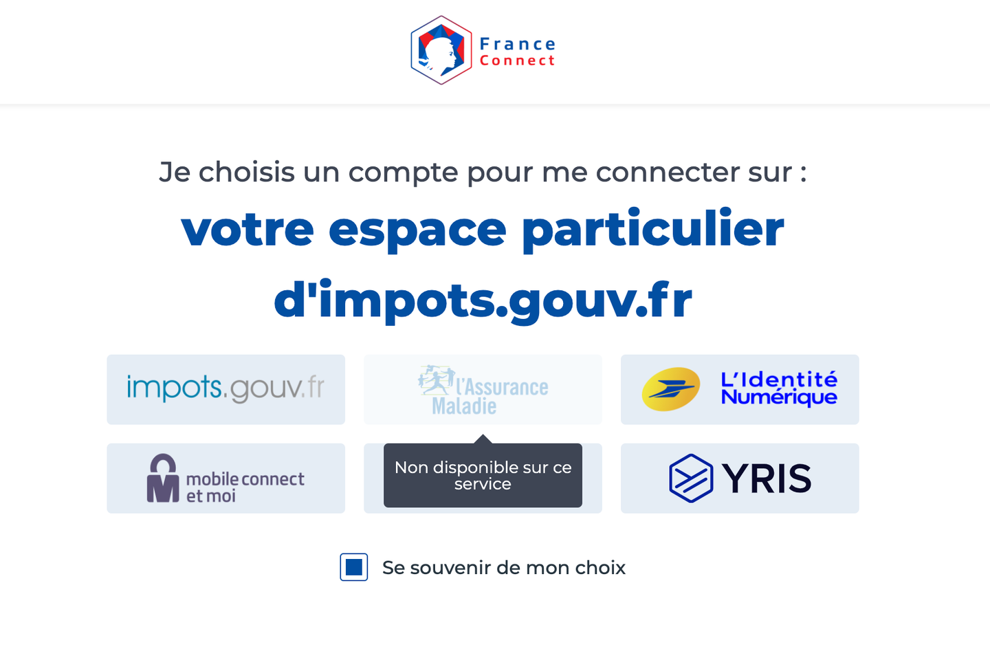 FranceConnect Le Bouton De Connexion Avec Ameli En Partie D sactiv FranceConnect Le Bouton De Connexion Avec Ameli En Partie D sactiv