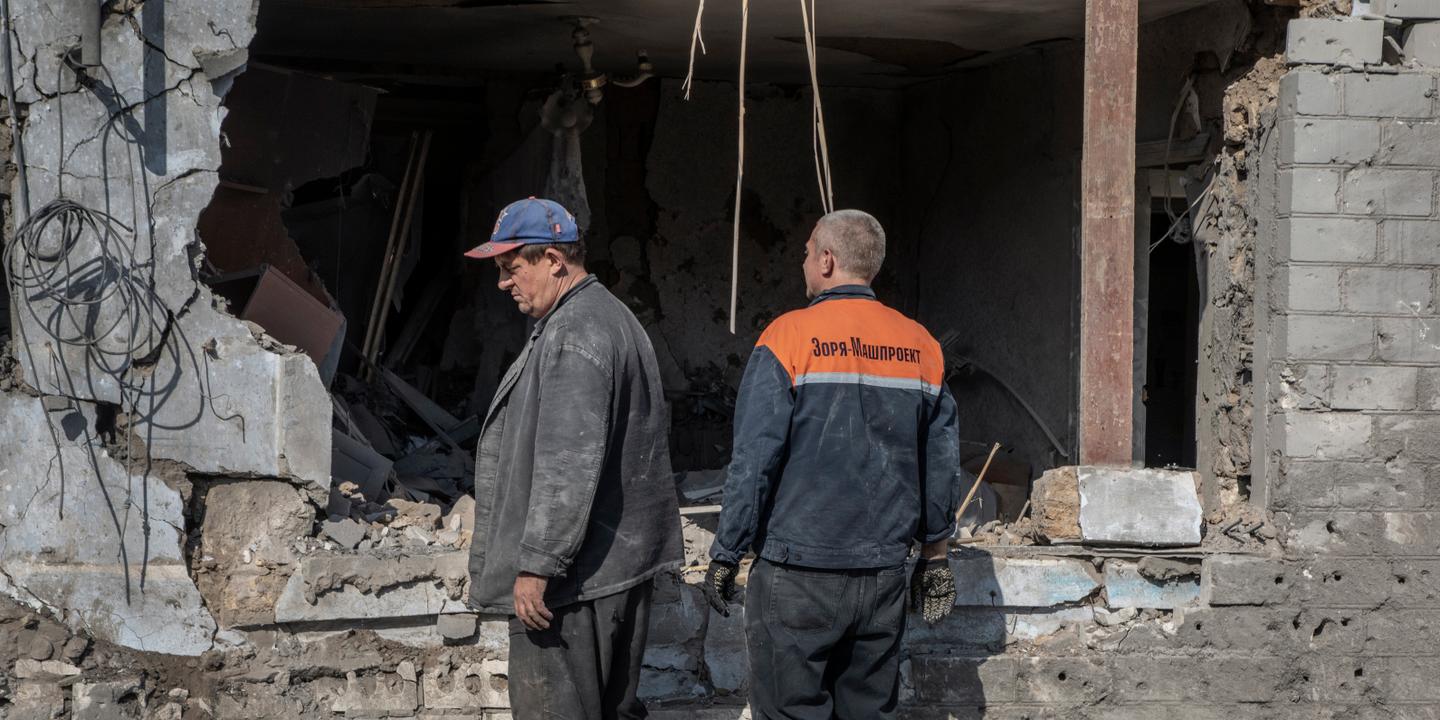 The Ukrainian counteroffensive in Kherson is met with 'heavy' shelling