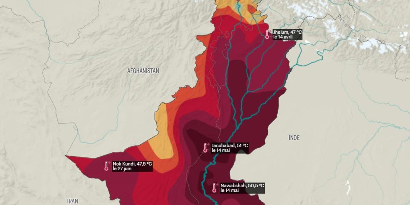 Le Pakistan ravagé par le changement climatique Le Pakistan ravagé par le changement climatique