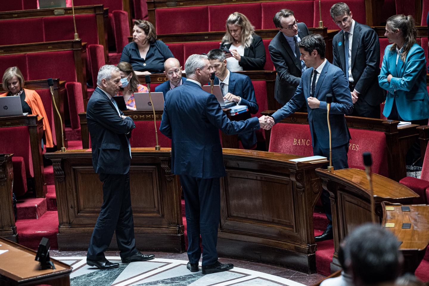 Le Maire, Darmanin, Philippe… Emmanuel Macron tente de canaliser la ...