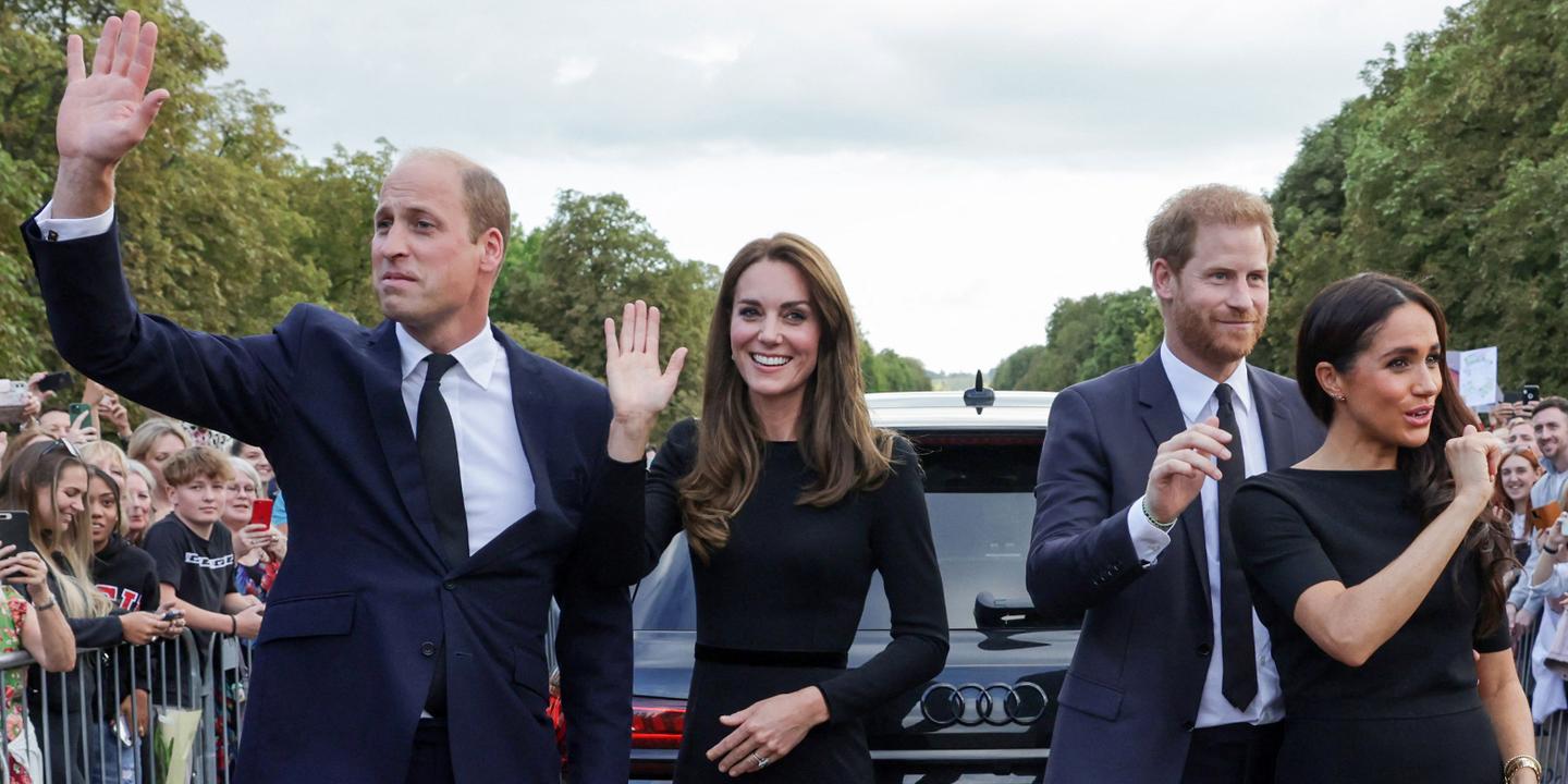Princes William and Harry reunited as their father Charles III is ...