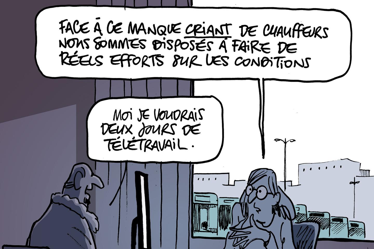 Dans les transports publics, une pénurie « gravissime » de conducteurs