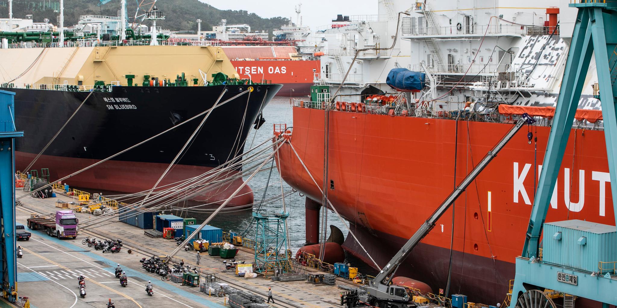 A l’approche de l’hiver, la bataille mondiale pour le GNL est engagée