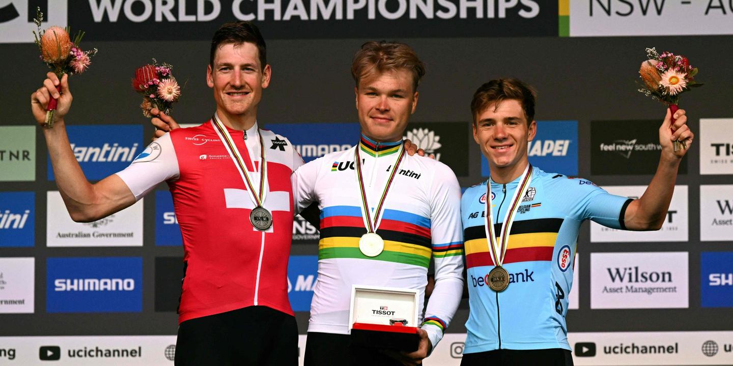 Cycling world championships: Norway's Tobias Foss wins mens' time trial