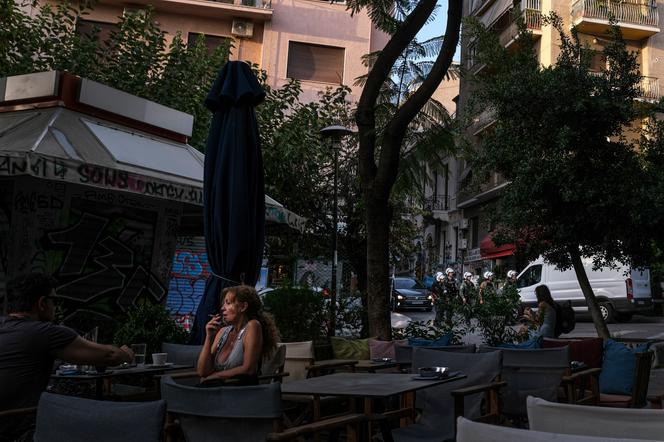In Exarcheia, Athens' historic neighborhood, a metro sparks protest