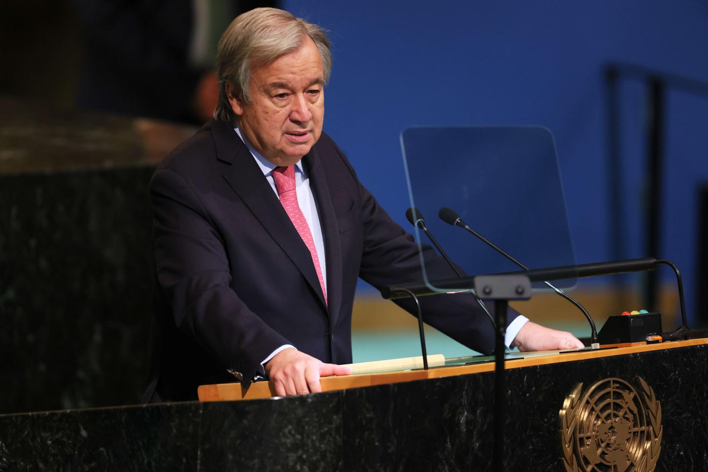 UN chief warns the world is in 'great peril'