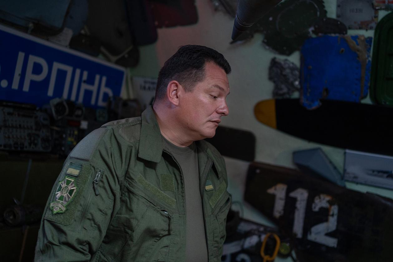 En Ukraine, les débris de la guerre exposés comme des pièces de musée