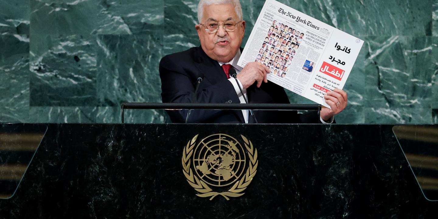 Israel 'does not believe in peace', Palestinian President Abbas tells UN
