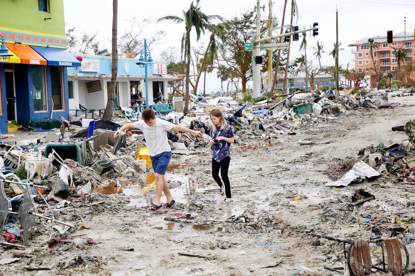 La Floride après le passage de l’ouragan Ian : des villes « dévastées ...