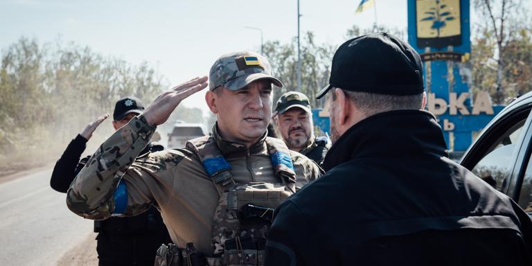On the Lyman front, police reinforcements help the Ukrainian army