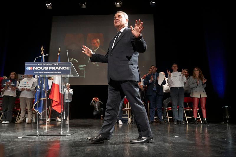 Xavier Bertrand lance son parti, les yeux rivés vers l’élection ...