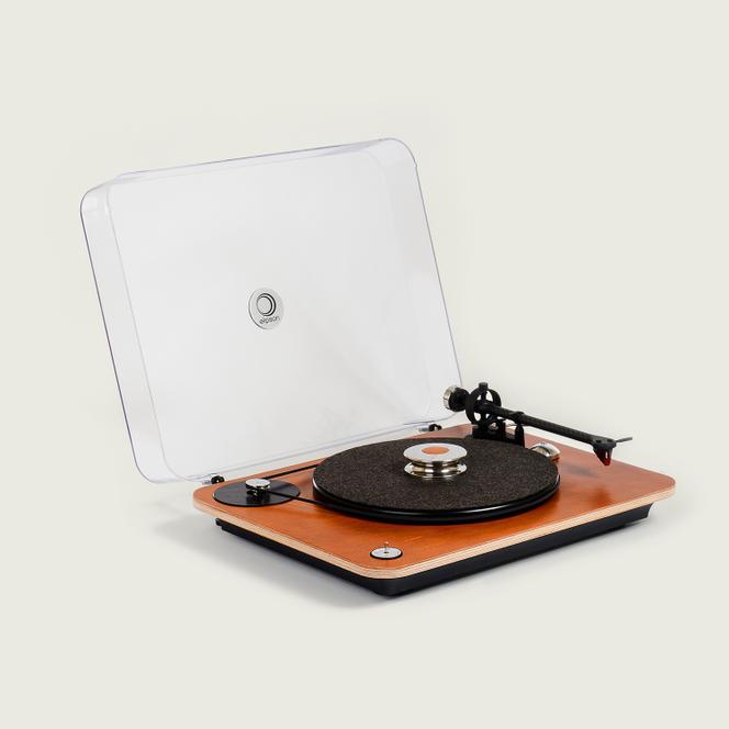 Une platine qui a du cuir