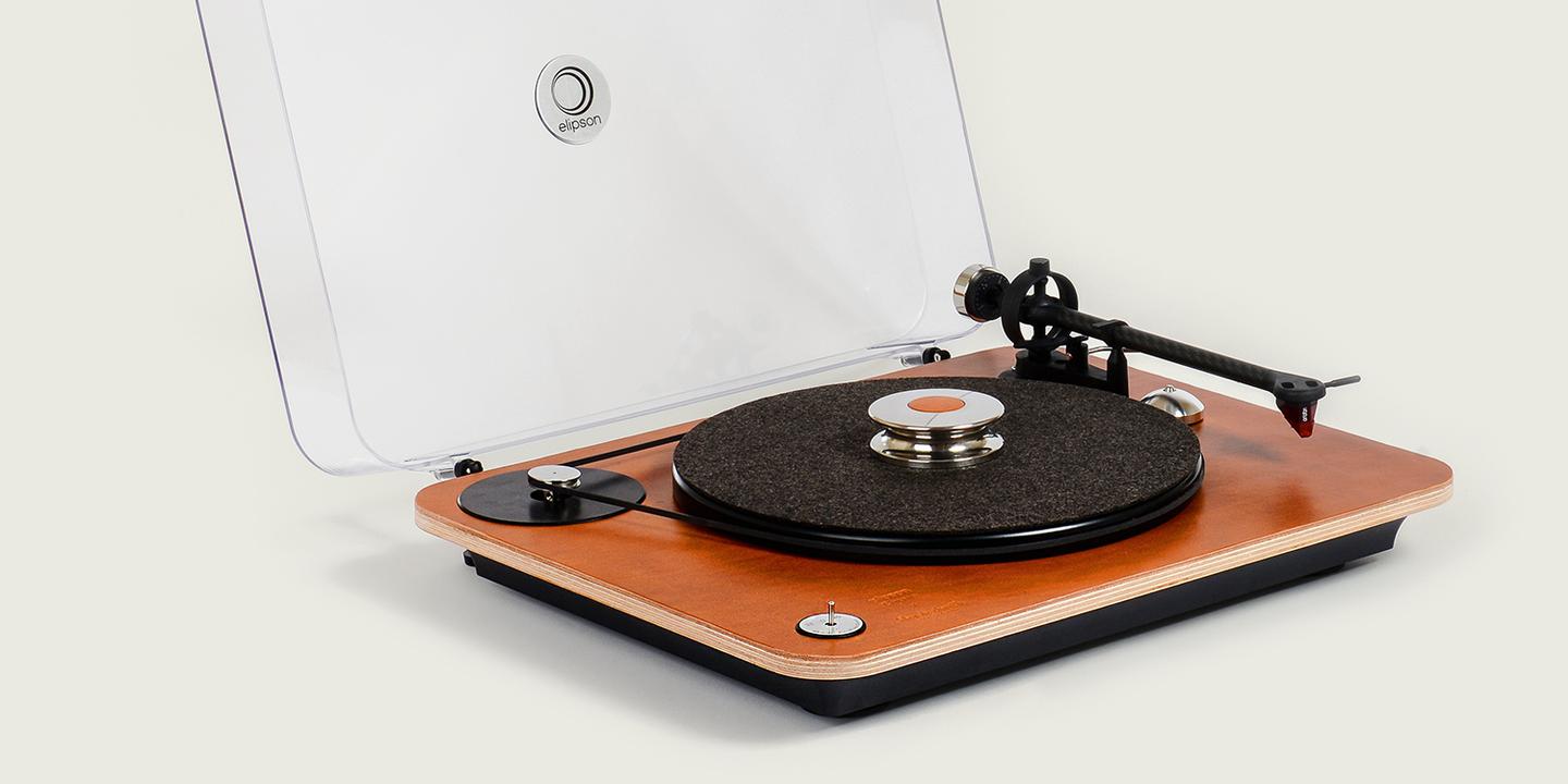 Une platine qui a du cuir