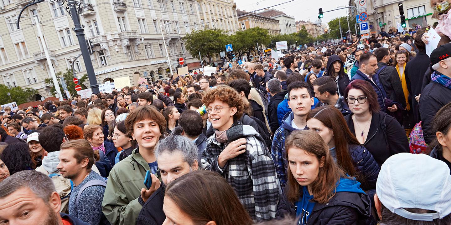 A Budapest, le lycée franco-hongrois à la pointe de la mobilisation ...