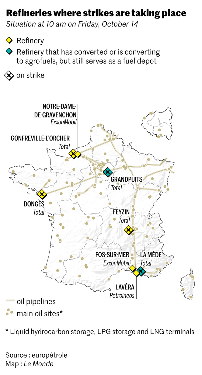 Strikes continue in French refineries despite agreement reached at ...