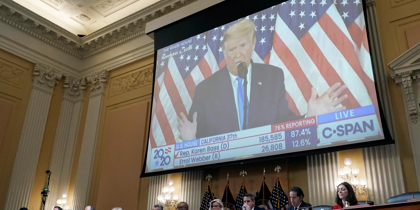 Assaut du Capitole : Donald Trump intente une action en justice pour ...