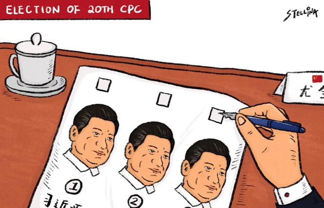 Le Monde's October 17 cartoon