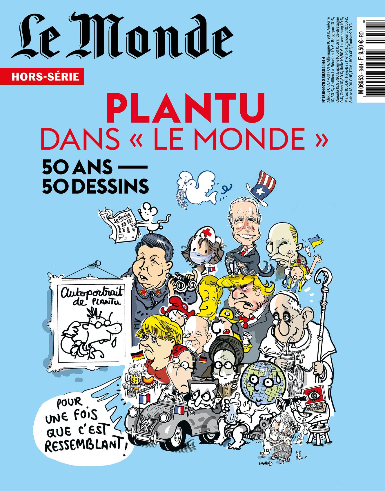 Cinquante ans de dessins de Plantu dans un hors-série
