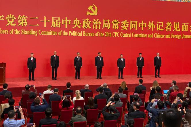 Who are the 7 men slated to lead China's Communist Party?