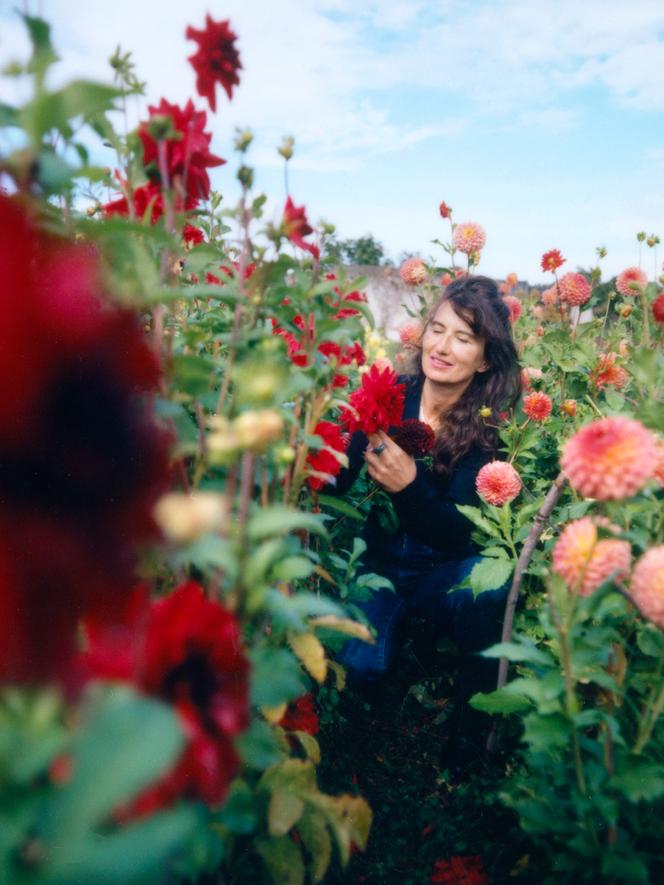 A Montreuil, la fermière florale Sophie Jankowski fait pousser son ...