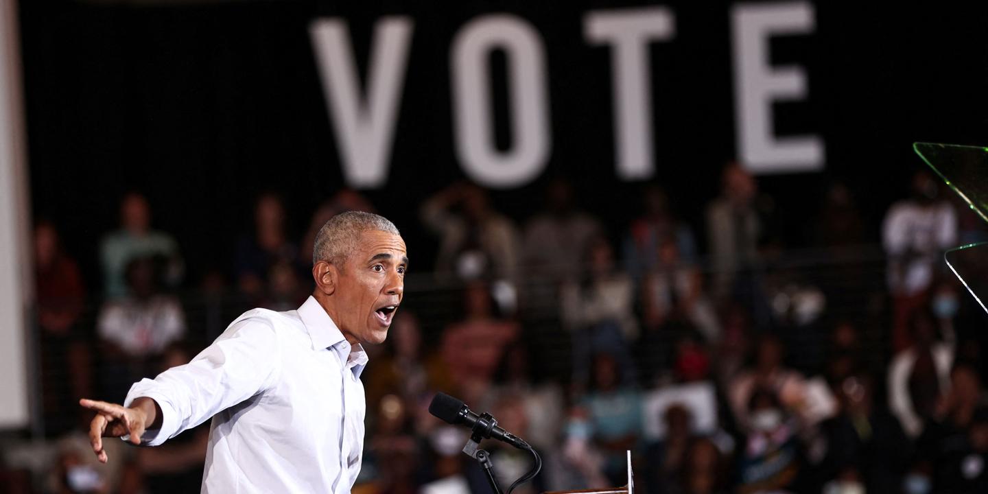 Barack Obama is on the campaign trail for Democrats ahead of US midterms