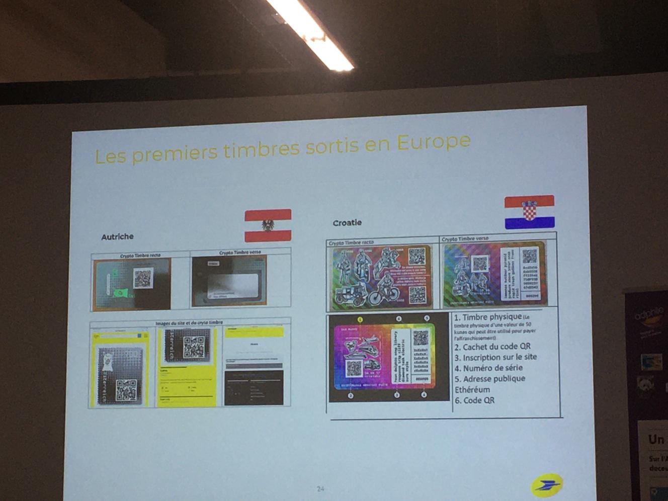 Des timbres NFT en 2023