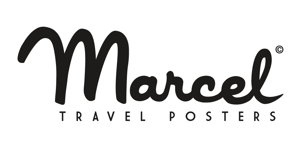 Des affiches qui invitent au voyage avec Marcel Travel Posters