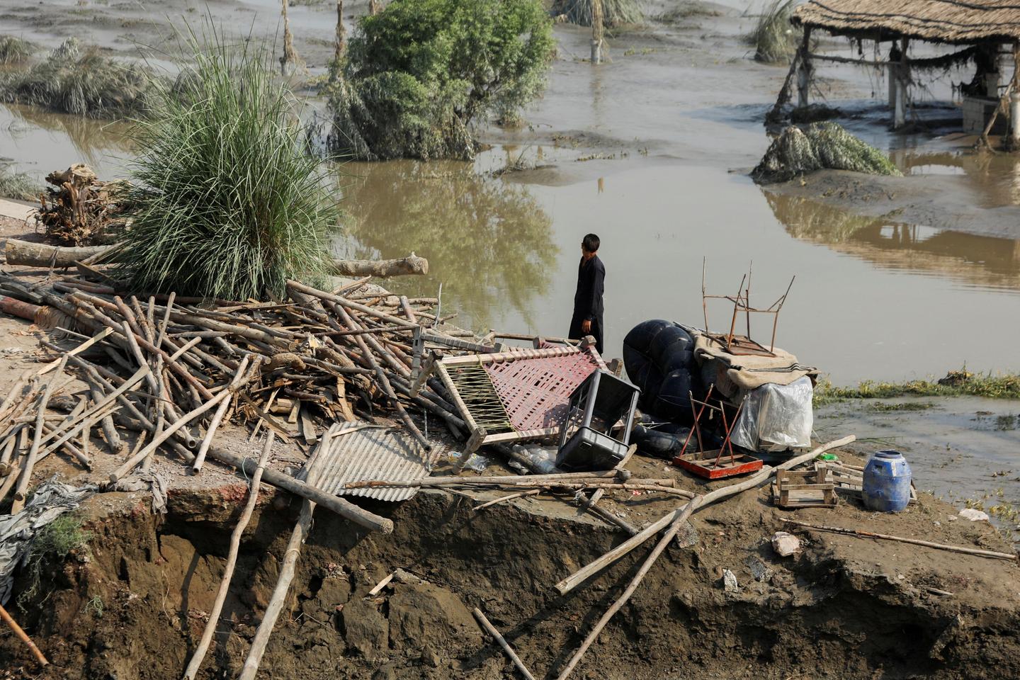 Au Pakistan, les pires inondations de l’histoire du pays ont eu l’effet ...
