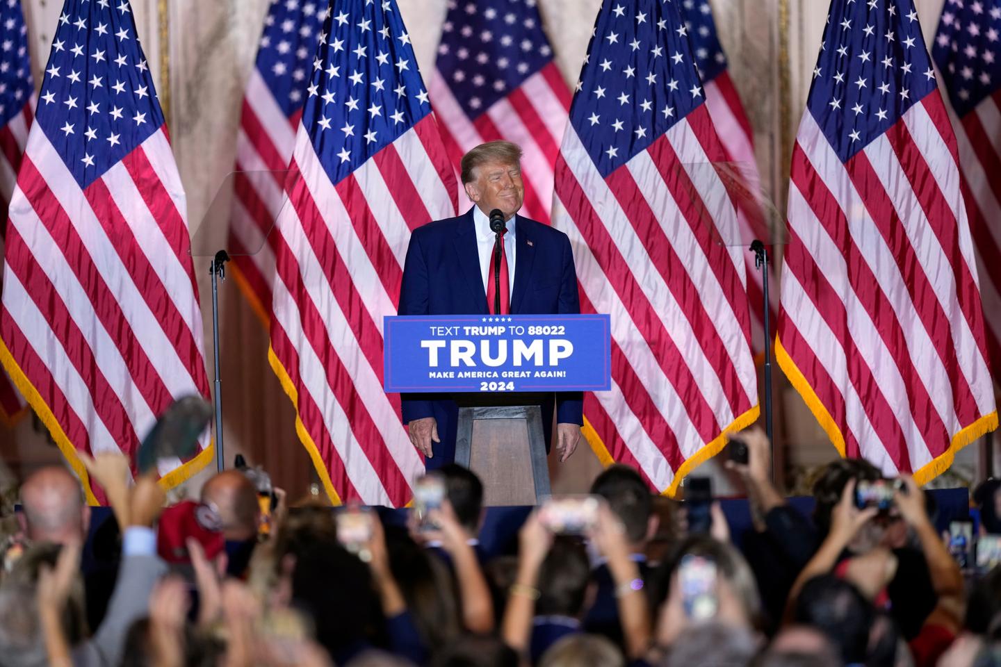 Trump announces run for 2024 presidential election