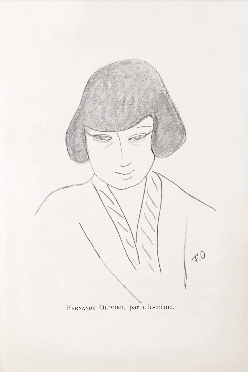 Pablo Picasso : Fernande Olivier, modèle du peintre et chroniqueuse du ...