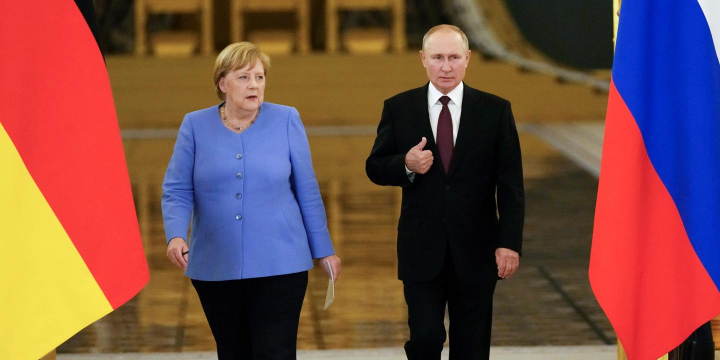 Angela Merkel évoque son impuissance face à Vladimir Poutine en 2021
