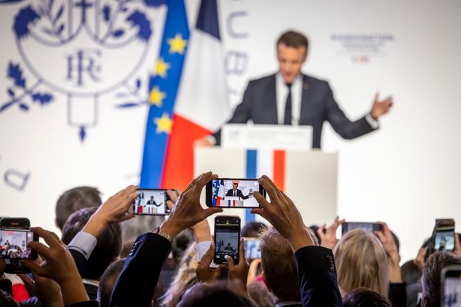 In Washington, Macron goes on the offensive for Europe