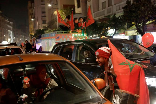 World Cup 2022: Scenes of jubilation in Casablanca after Morocco's ...