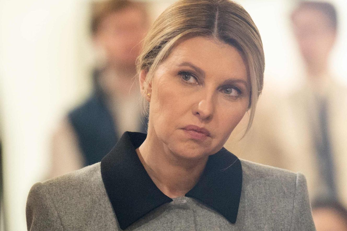 Ukranian First Lady Olena Zelenska in Paris to promote her country's ...