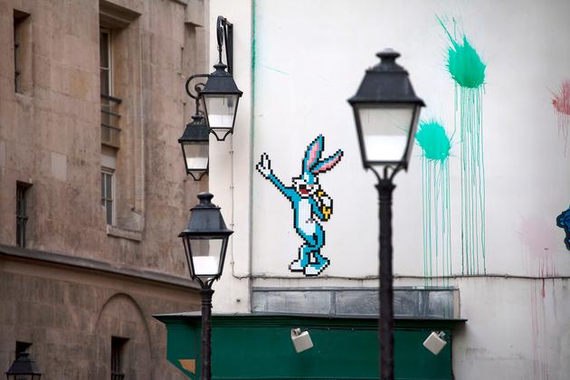 Space Invader: French artist's famous pixels go from the street to the gallery