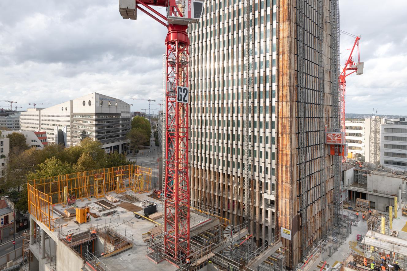 La tour Pleyel, le gratte-ciel du Nord parisien, est transformée en ...