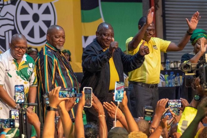 Ramaphosa reelected as South Africa's ANC party leader